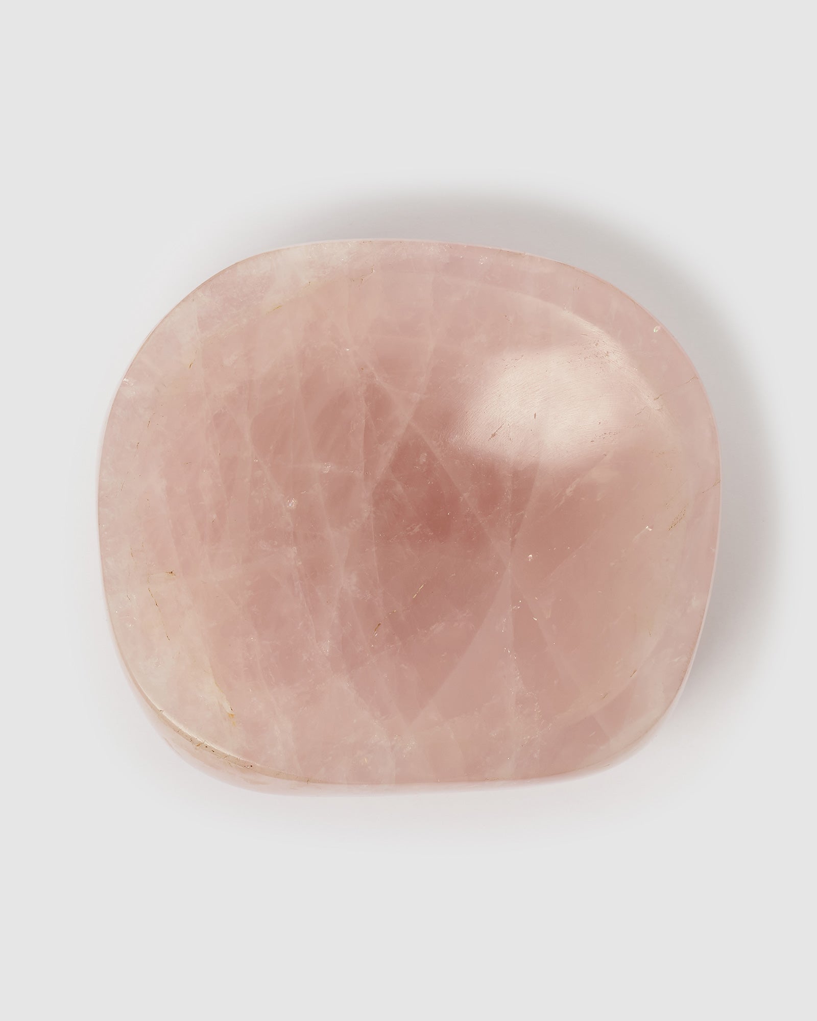 Miz Casa & Co Rose Quartz Crystal Dish - whola