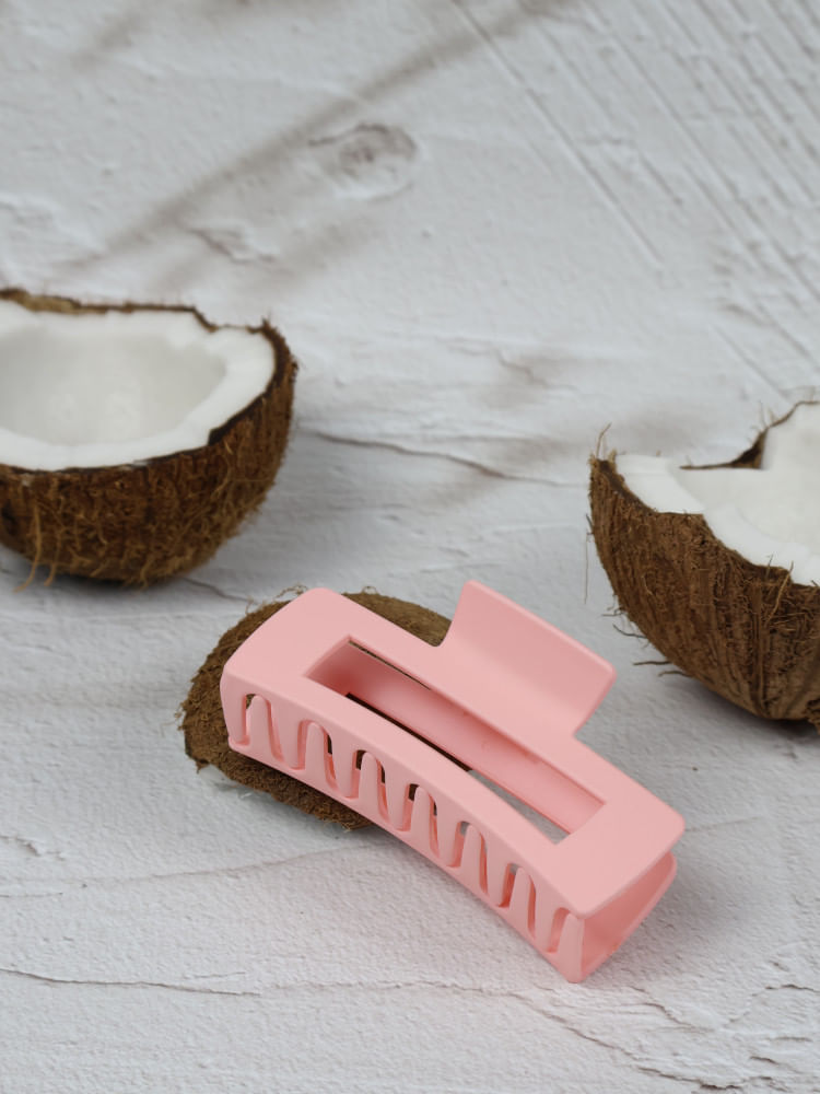 Claw Clip - Medium Elongated Rectangle - Strawberry Shortcake - whola