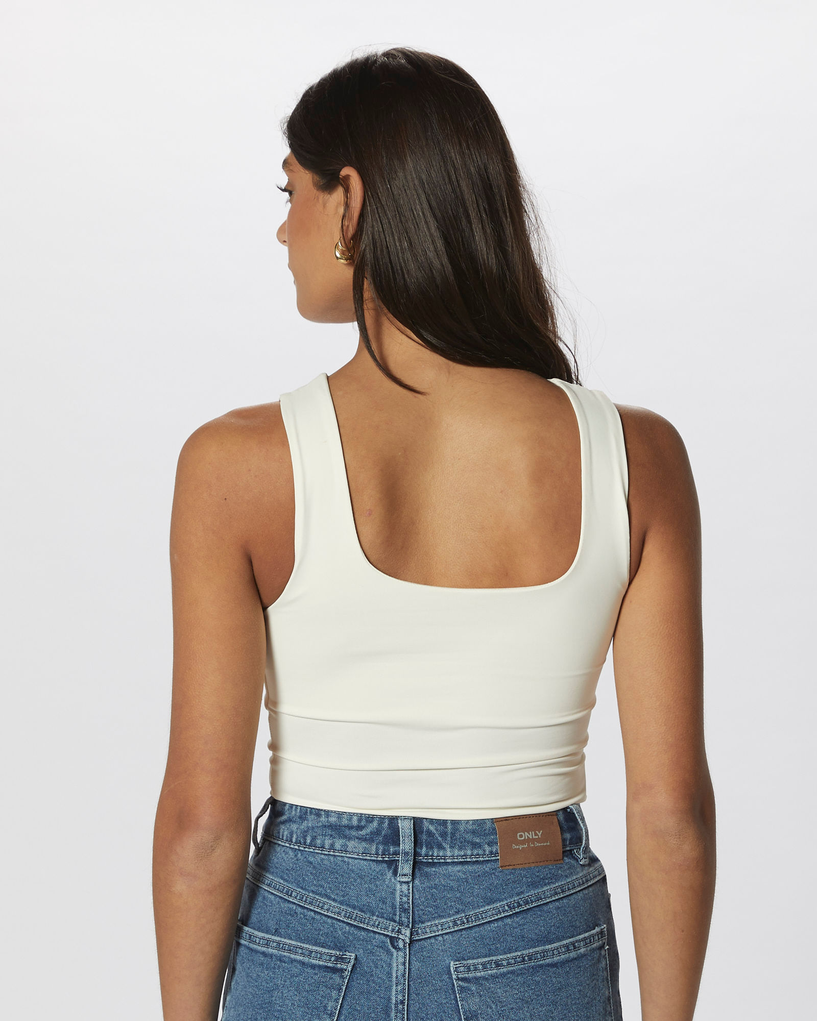 ONLEA Top - Cloud Dancer W24 - whola